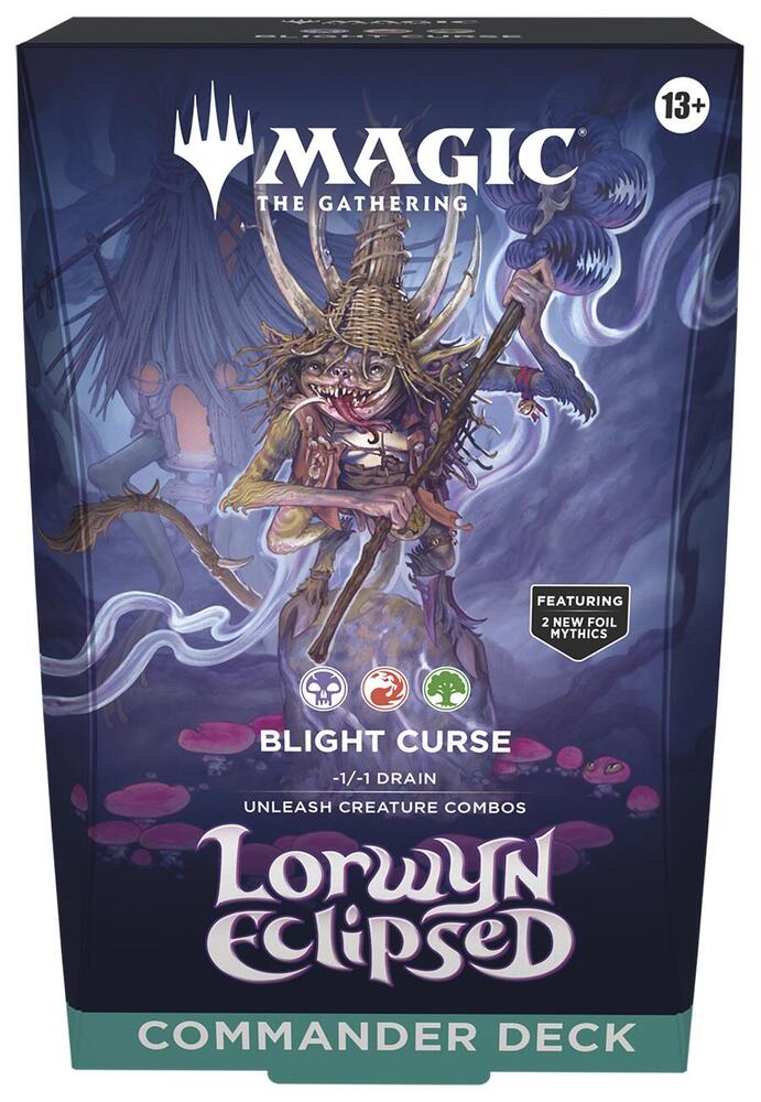 Lorwyn Eclipsed Commander Deck - Blight Curse PREORDER – The Chadderbox ...
